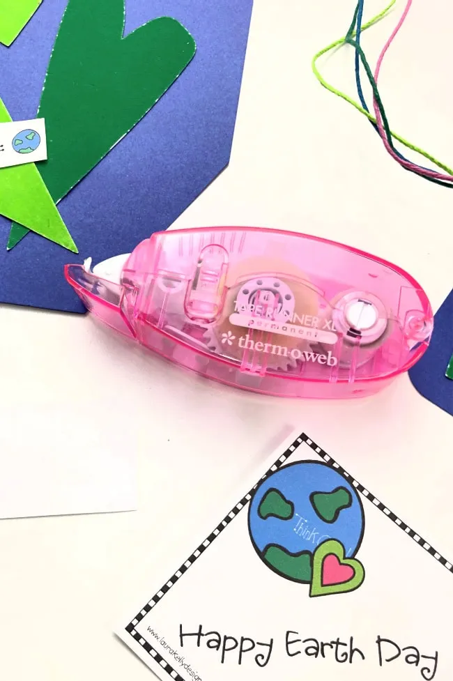 Darling Tags for Earth Day Craft - Laura Kelly's Inklings