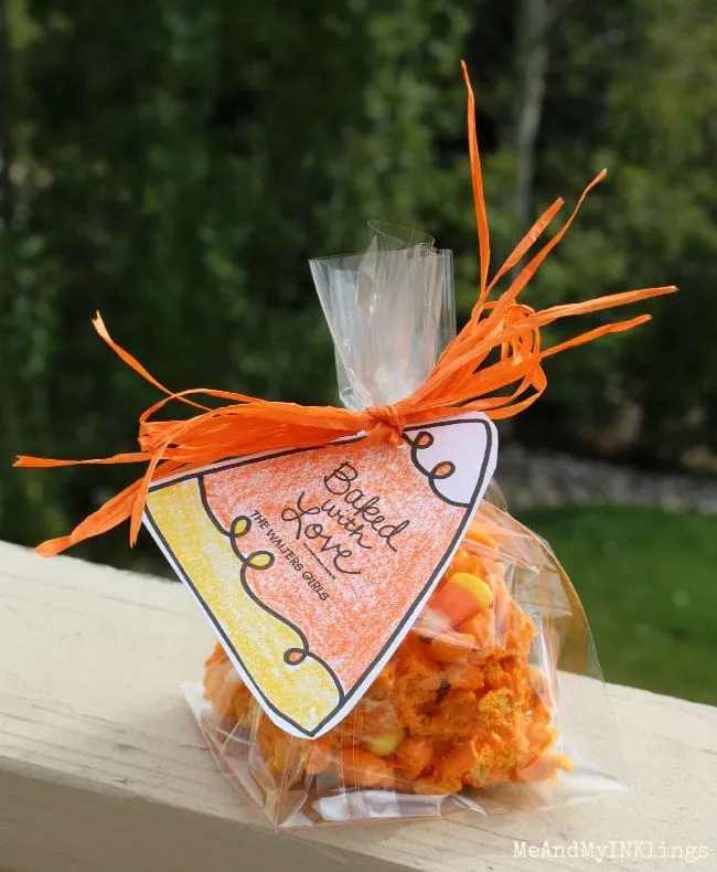 Candy Corn Treat Bars and a Free Printable - Laura Kelly's Inklings