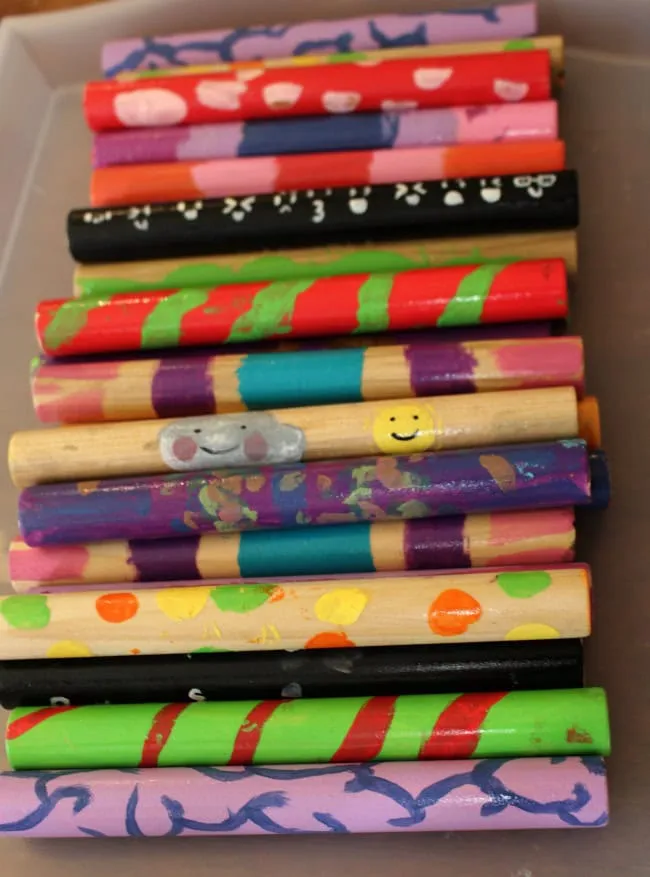 DIY Lummi Sticks - Laura Kelly's Inklings