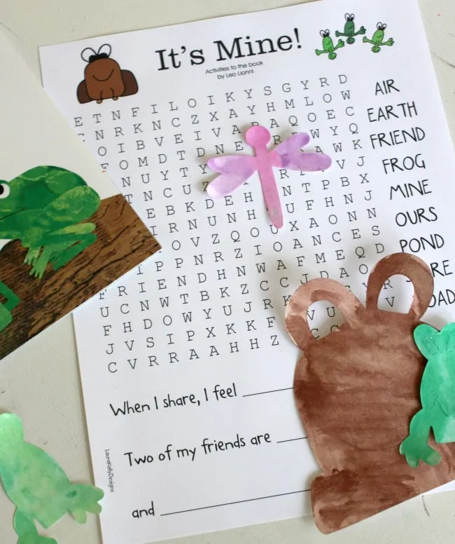 Leo Lionni's It's Mine! and a Lesson on Sharing - Laura Kelly's Inklings