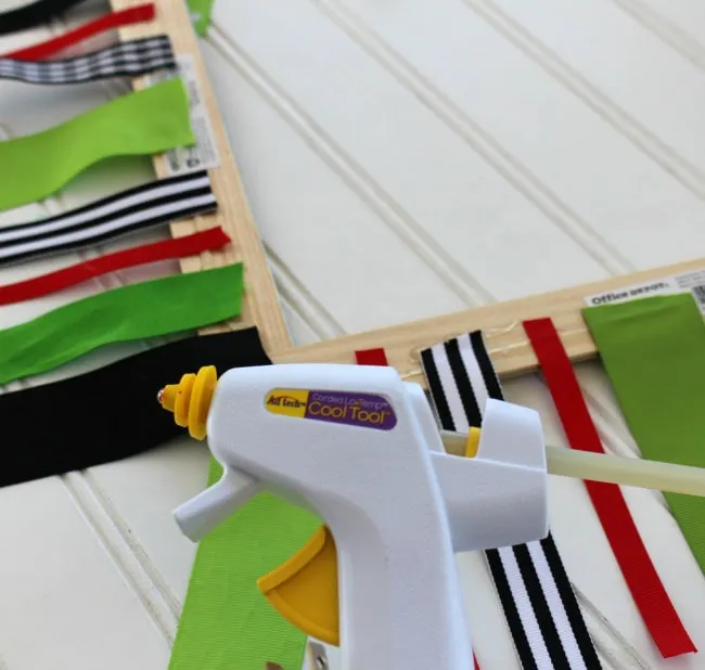 Back to School Ruler Wreath - Laura Kelly's Inklings