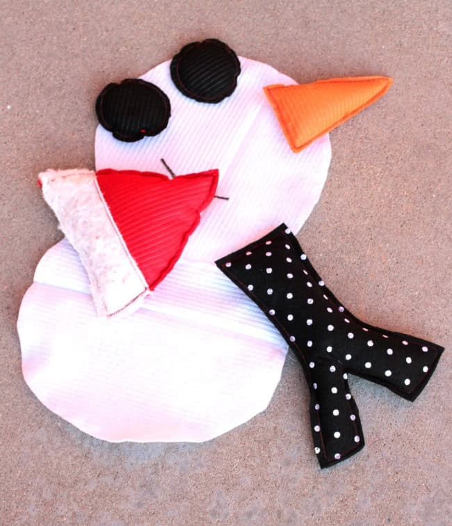 DIY Felt Winter Snowman Bean Bag Toss Game - Laura Kelly's Inklings