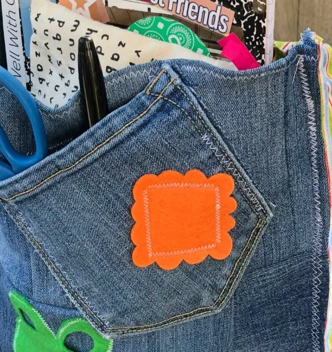 How to Make a Chair Pocket for Storage - Laura Kelly's Inklings