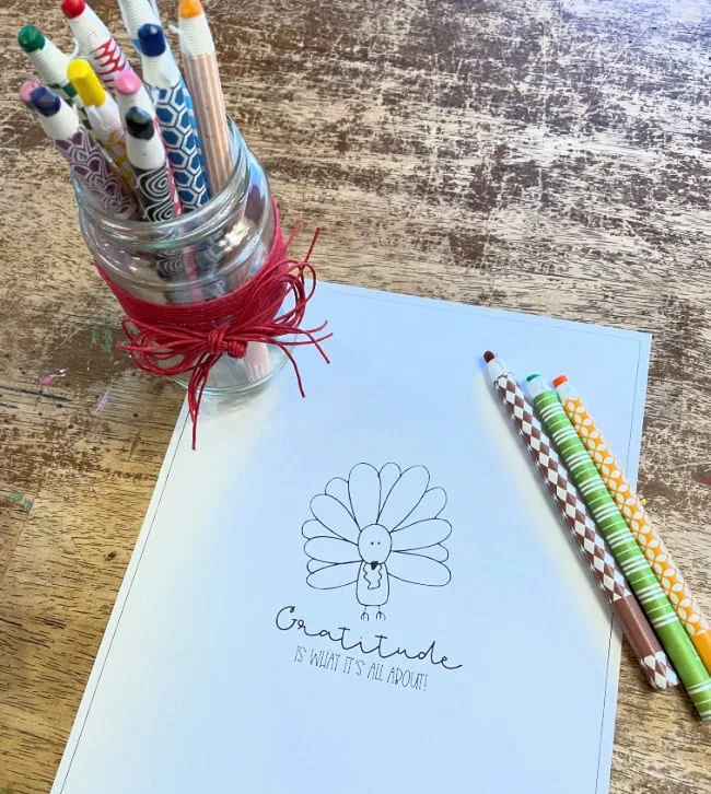 Gratitude Tree Craft for Thanksgiving - Laura Kelly's Inklings