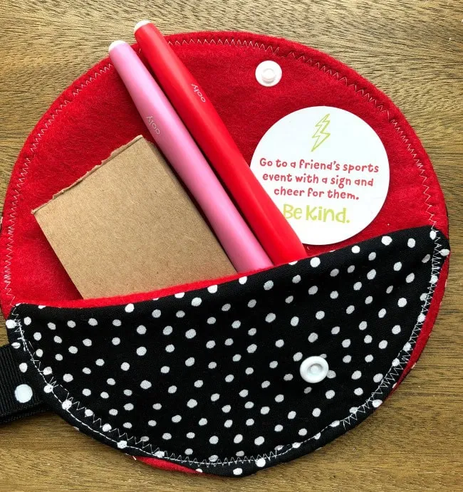 Easy Sew Kindness Pockets - Laura Kelly's Inklings