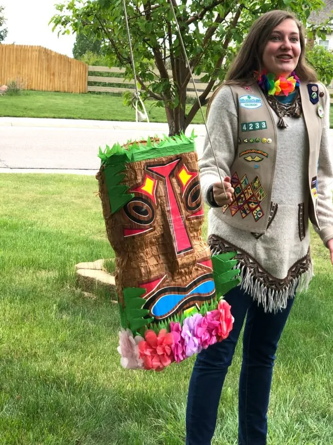 Cadette to Senior Girl Scout Bridging Ceremony Celebration