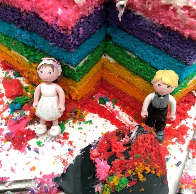 How to Bake a Perfect Rainbow Layer Cake
