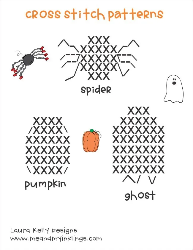 How to Create Stitchable Felt Halloween Ornaments - Laura Kelly's Inklings