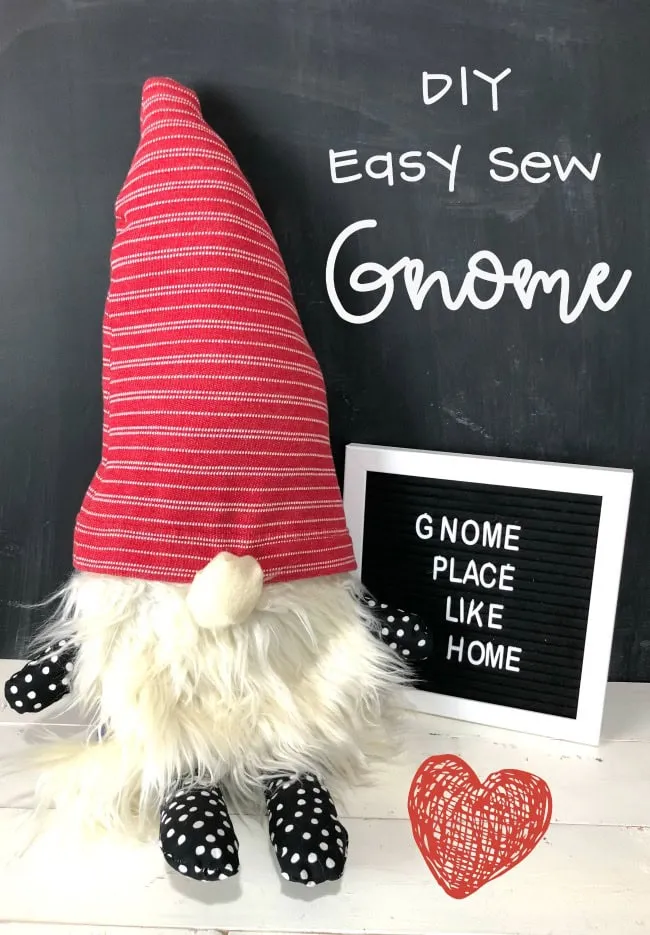 DIY Easy Sew Gnome