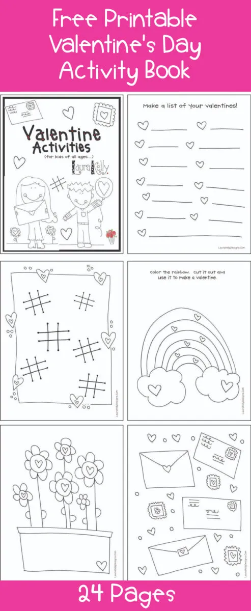 Over Ten FREE Printable Valentines to Download - Laura Kelly's Inklings