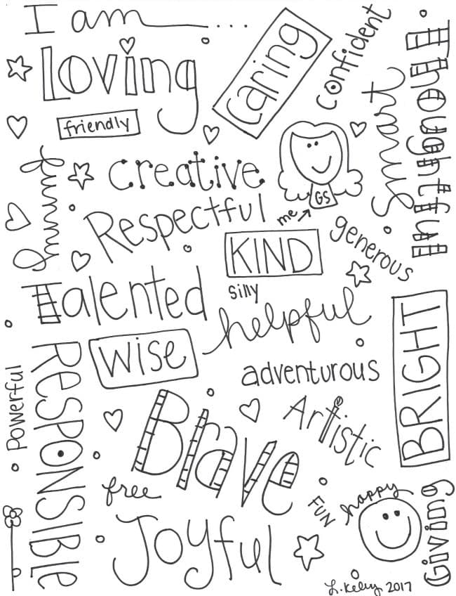 Free Coloring Printables - Laura Kelly's Inklings