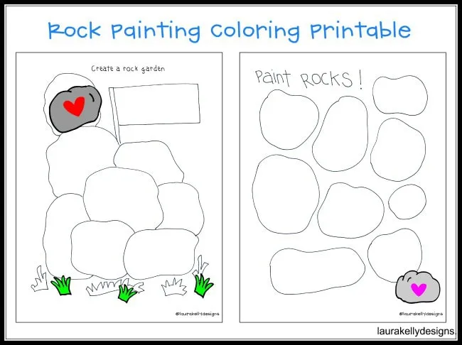 Best Guide to Painting Rocks for Kids - Laura Kelly's Inklings