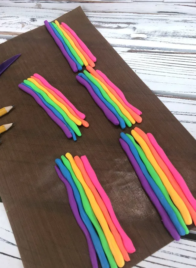 DIY Rainbow Erasers - Laura Kelly's Inklings