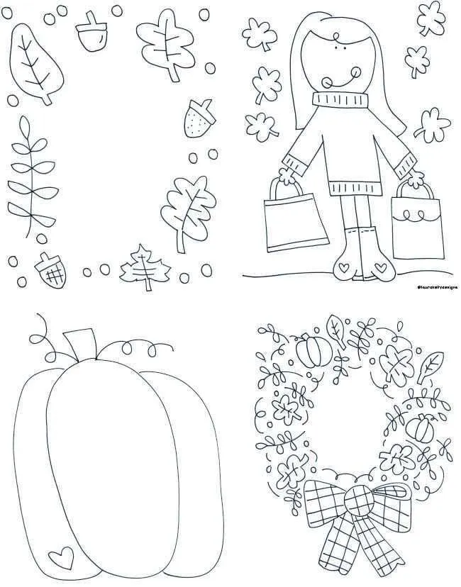 Hello Pumpkin Printable Tags - Laura Kelly's Inklings