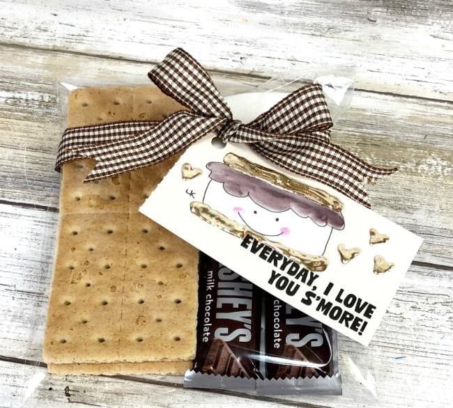 How to Make Smores Trail Mix with Printable Tag - Laura Kelly's Inklings