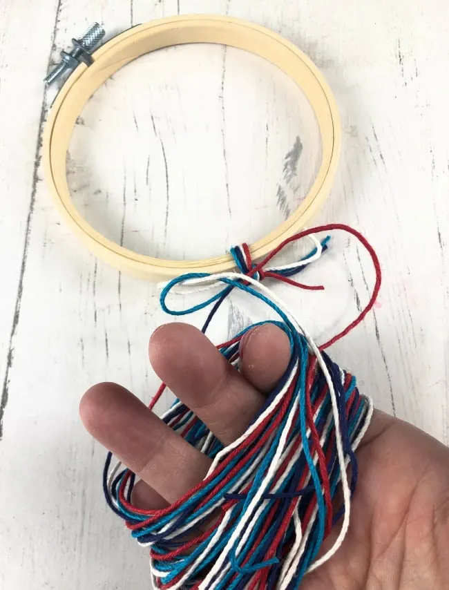 How to Make an Embroidery Hoop Dream Catcher - Laura Kelly's Inklings