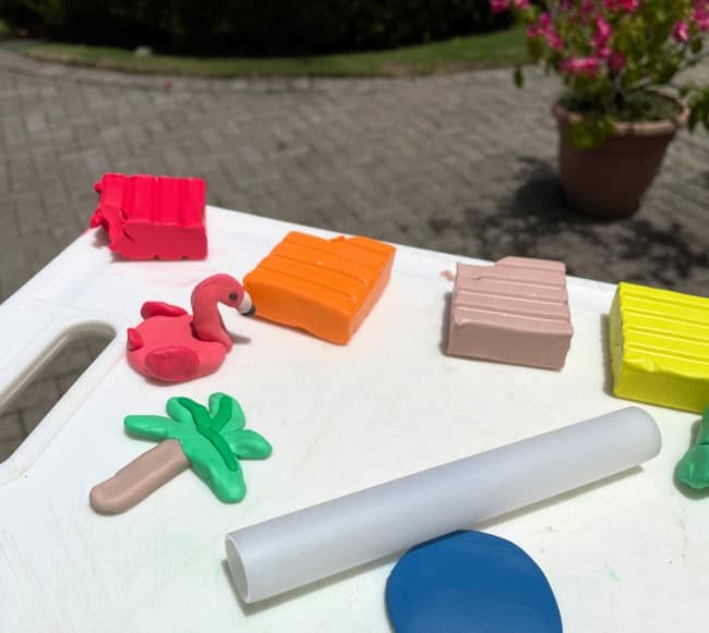 Vacation Craft for Kids with Clay - Laura Kelly's Inklings