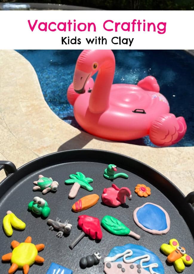 Vacation Craft for Kids with Clay - Laura Kelly's Inklings