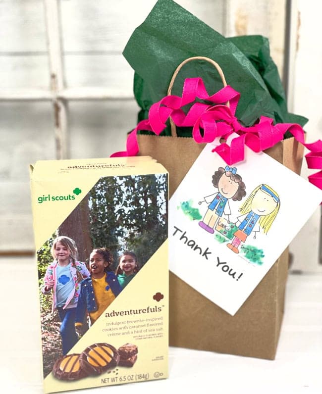 Girl Scout Thank You Notes Printable - Laura Kelly's Inklings