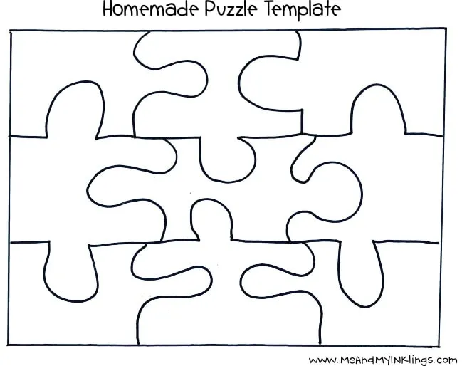 How To Make A Jigsaw Puzzle Gift - Laura Kelly's Inklings