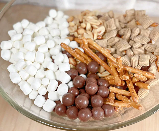 How to Make Smores Trail Mix with Printable Tag - Laura Kelly's Inklings