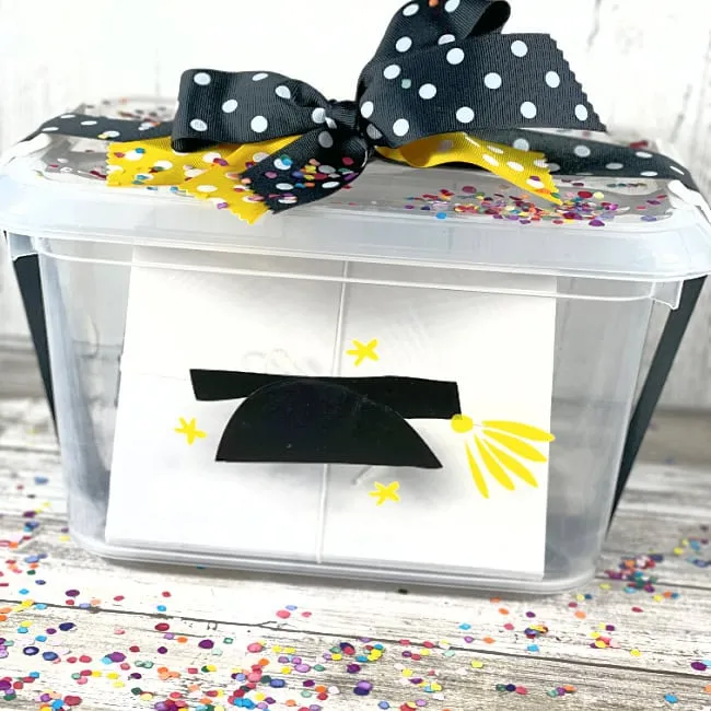 Personalized Graduation Card Box and FREE SVG Files - Laura Kelly's ...