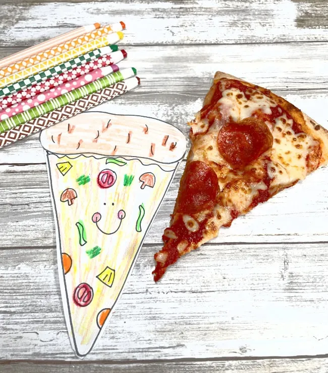 Free Pizza Party Banner Printable and Games - Laura Kelly's Inklings