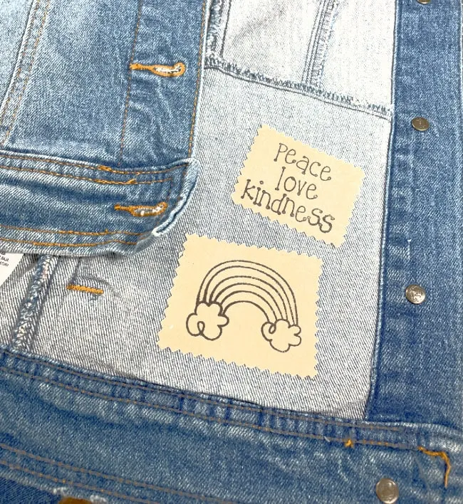 Make Your Own Hand Stamped Clothing Labels - Laura Kelly's Inklings