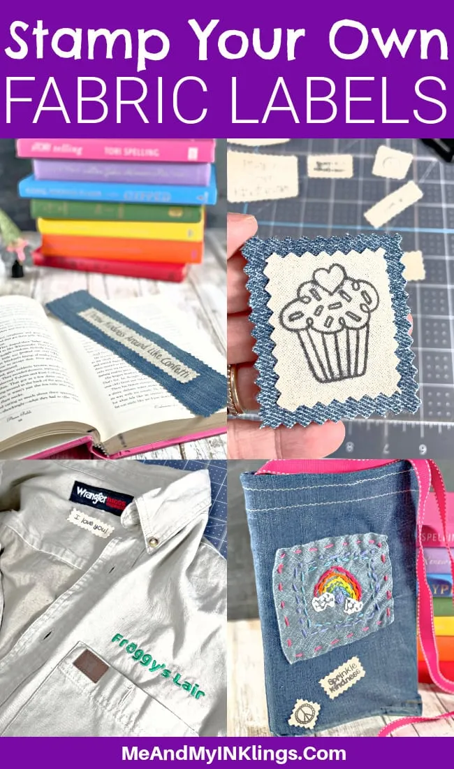 Make Your Own Hand Stamped Clothing Labels - Laura Kelly's Inklings