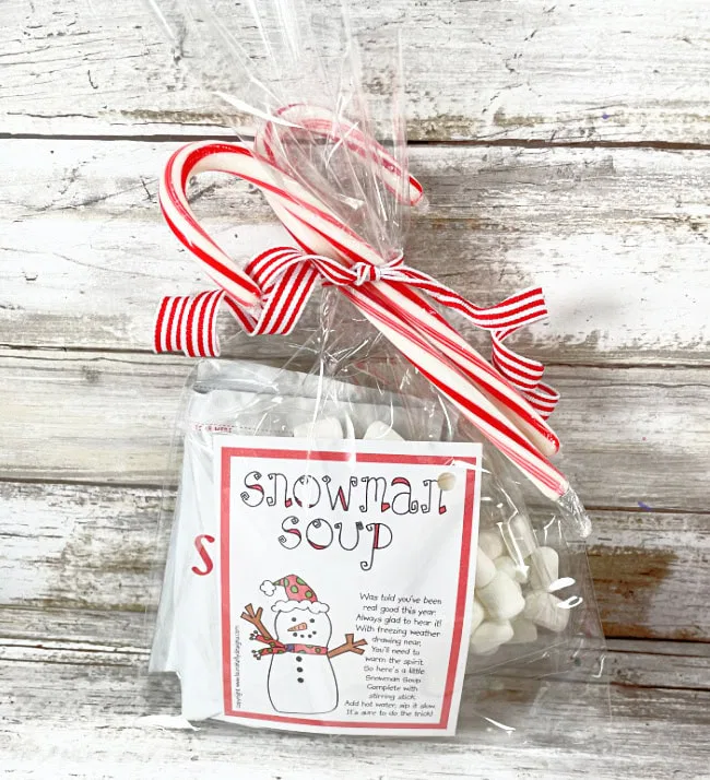 Free Snowman Soup Poem Tags to Print - Laura Kelly's Inklings