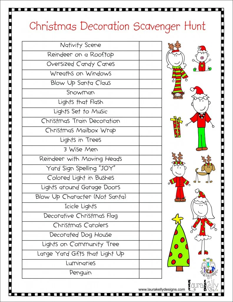 Very Best FREE Christmas Printables Activities - Laura Kelly's Inklings