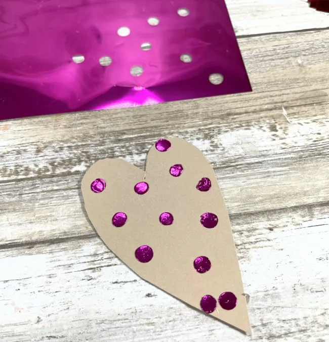 Colored Foil for Crafts and Valentines - Laura Kelly's Inklings