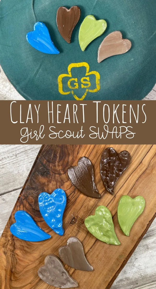 Heart Shaped Clay Tokens - Laura Kelly's Inklings