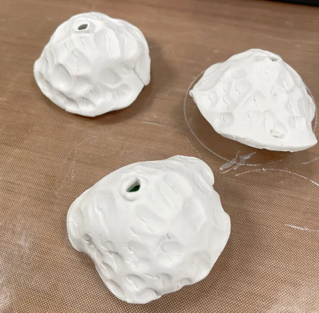 How to Make Clay Wind Chimes - Laura Kelly's Inklings