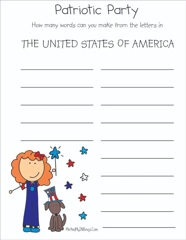 Proud to Be an American Printable - Laura Kelly's Inklings