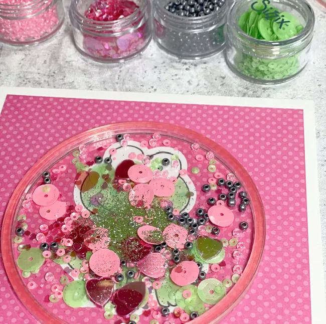 Super Easy How to Make a Shaker Card - Laura Kelly's Inklings