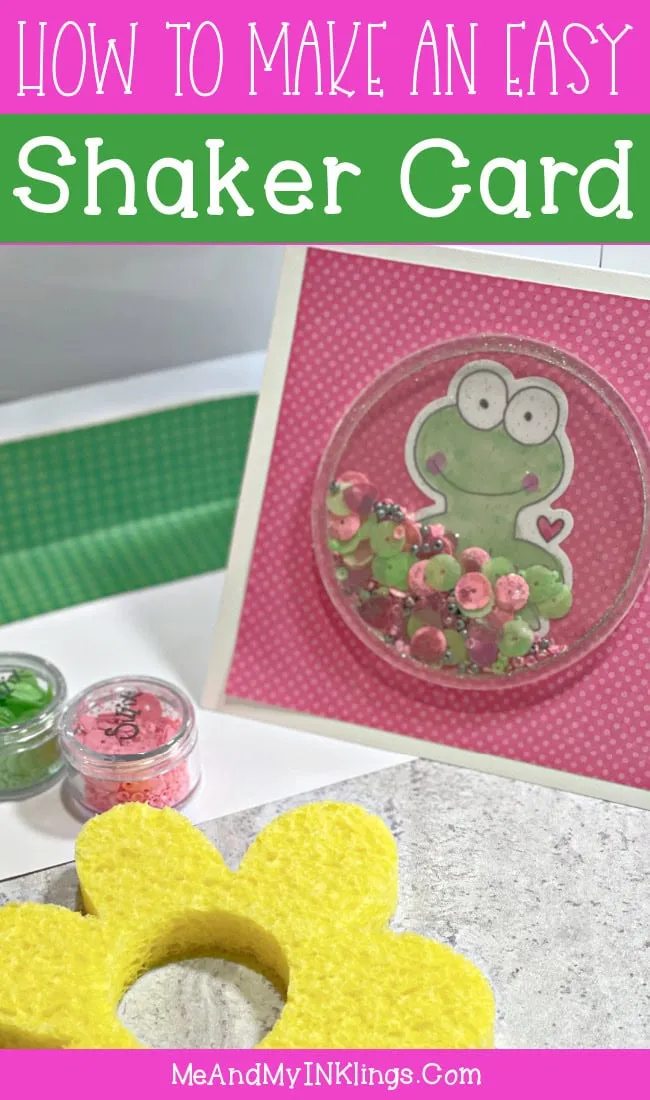 Super Easy How to Make a Shaker Card - Laura Kelly's Inklings