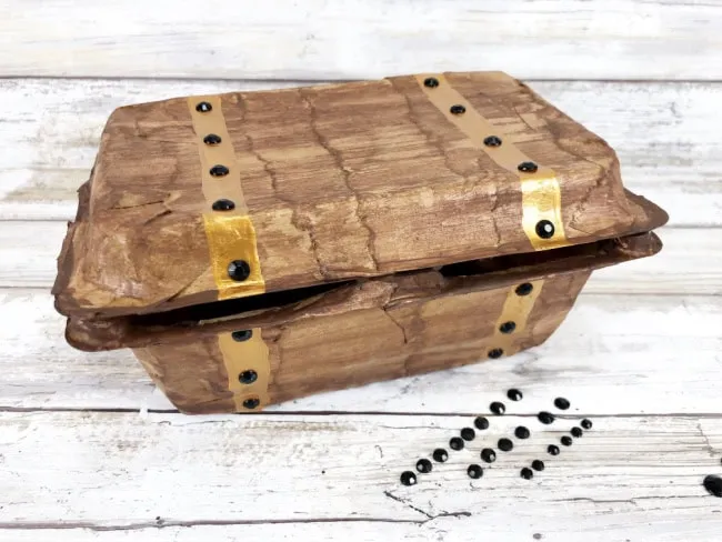 Pirate Chest Recycled Craft - Laura Kelly's Inklings