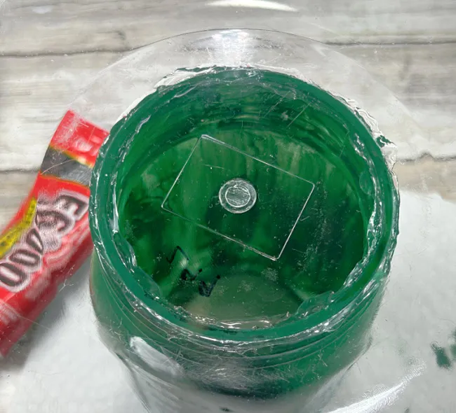 Upcycled Mason Jar Football Dish - Laura Kelly's Inklings