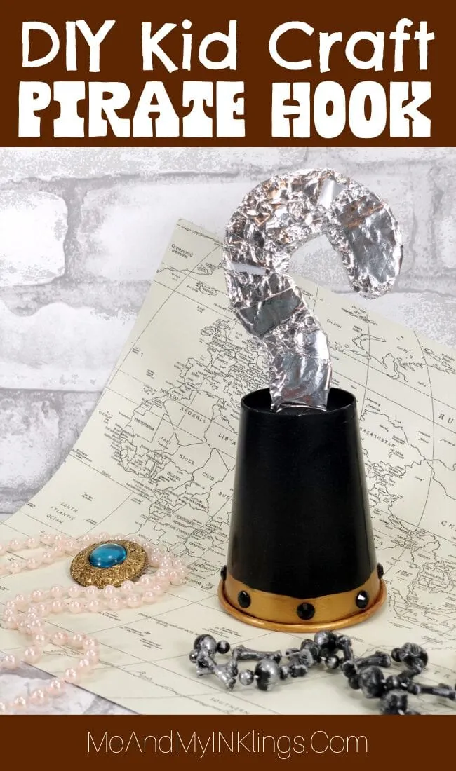 DIY Pirate Hook Kid Craft and Decor - Laura Kelly's Inklings