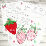 Strawberry Word Search and Printable Activities - Laura Kelly's Inklings