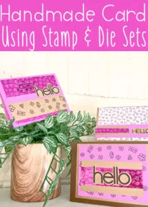 Oh Hello DIY Foil Cards with Stamps - Laura Kelly's Inklings