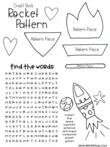 Rocket Ship Valentine Craft - Laura Kelly's Inklings