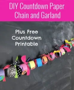 DIY Countdown Chain - Laura Kelly's Inklings