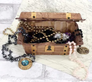 Pirate Chest Recycled Craft - Laura Kelly's Inklings