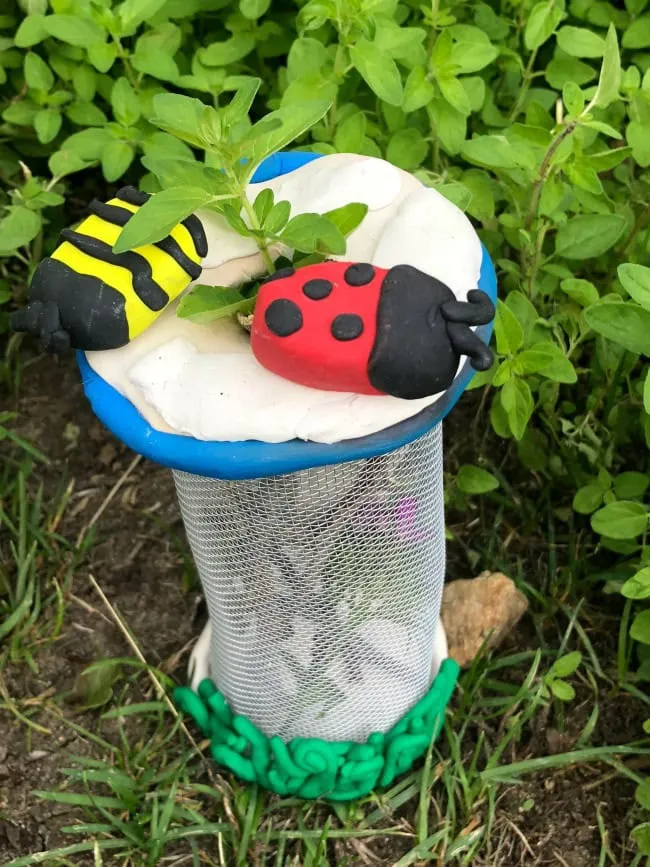 DIY Clay and Screen Bug House with Sculpey - Laura Kelly's Inklings