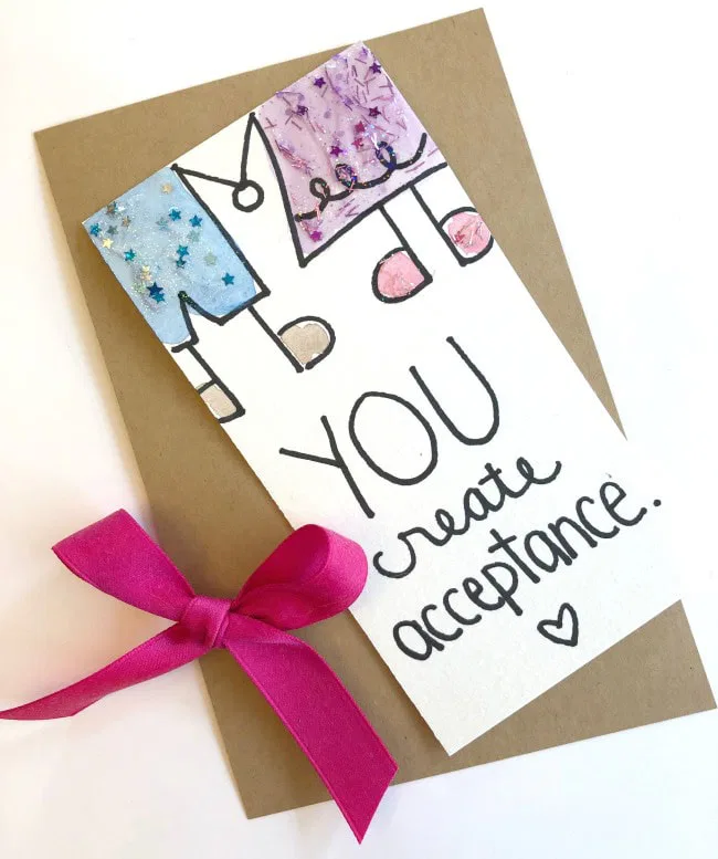 How to Make DIY Kindness Cards - Laura Kelly's Inklings