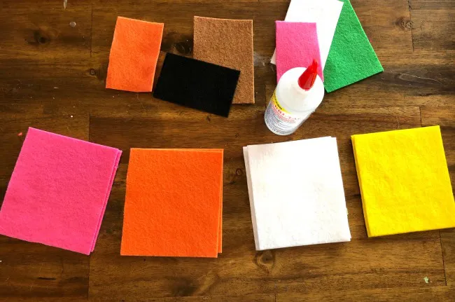 Cute DIY Felt Easter Garland - Laura Kelly's Inklings