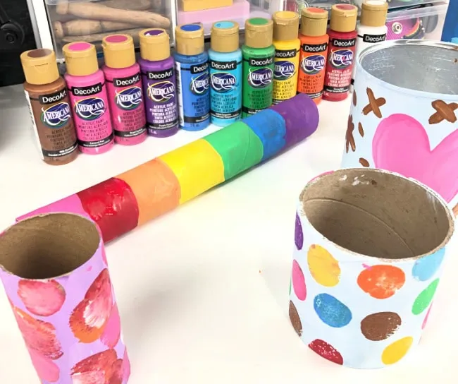 Recycled Paper Tube Rainsticks - Laura Kelly's Inklings