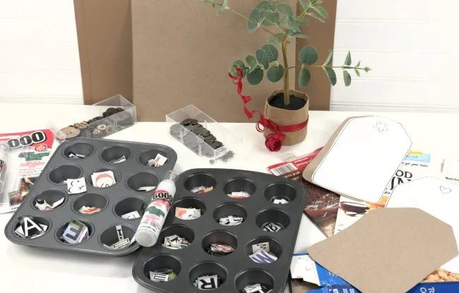 How to Make Scrappy Tags From Recycled Boxes - Laura Kelly's Inklings